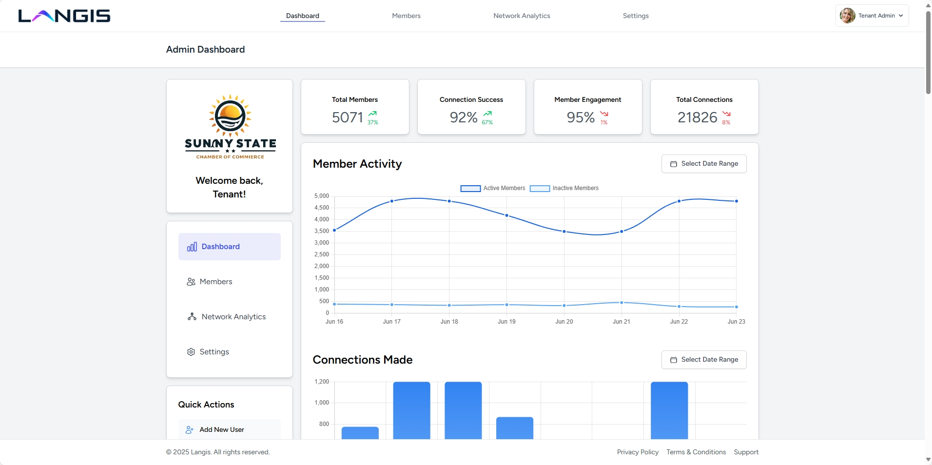Langis - AI Agent-Driven Professional Networking Platform